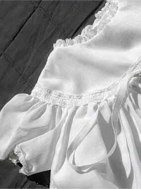 Sears | Dresses | Sears Formal Vintage Gown 7s White Heirloom Girl ...